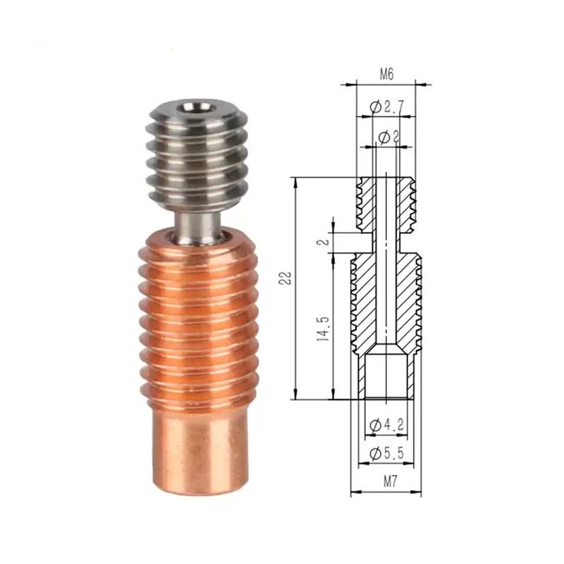 Heatbreak Bi-metal | 3Dplastik.cz