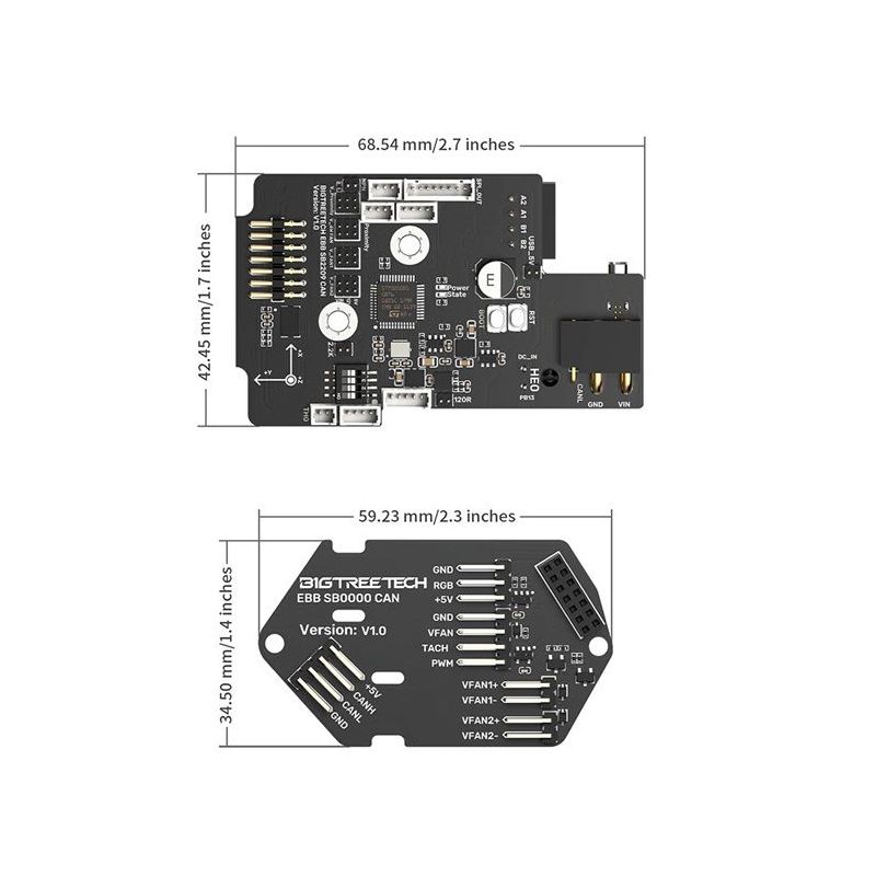 Bigtreetech EBB SB2209 CAN V1.0 Pro Voron
